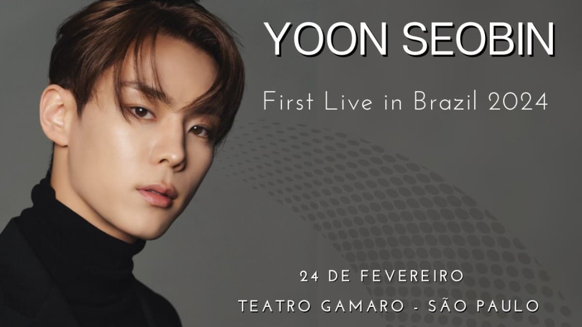 Yoon Seobin anuncia fanmeeting no Brasil - ASIANBREAK